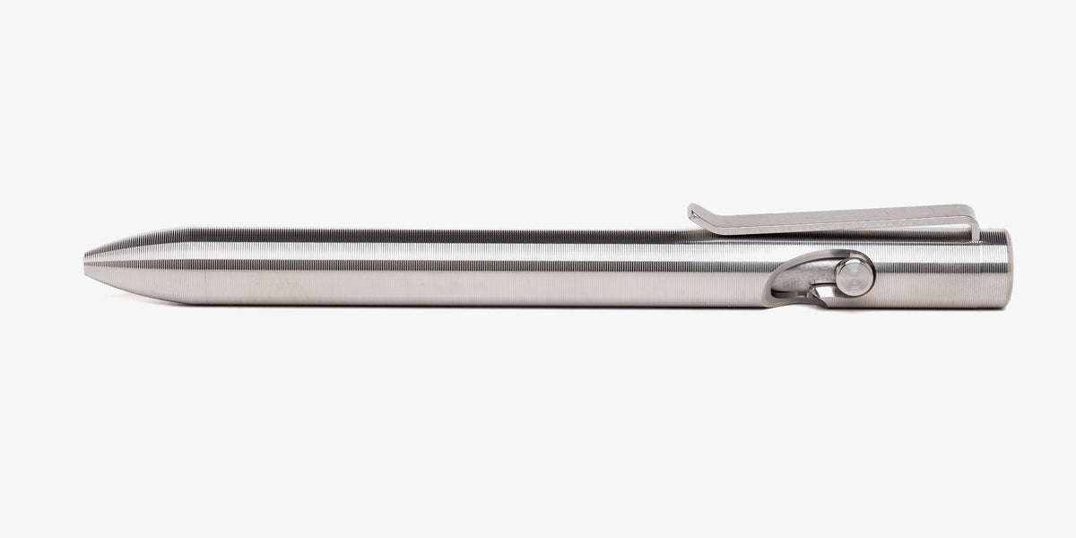 Thick Titanium Bolt Action Pen – Tactile Turn