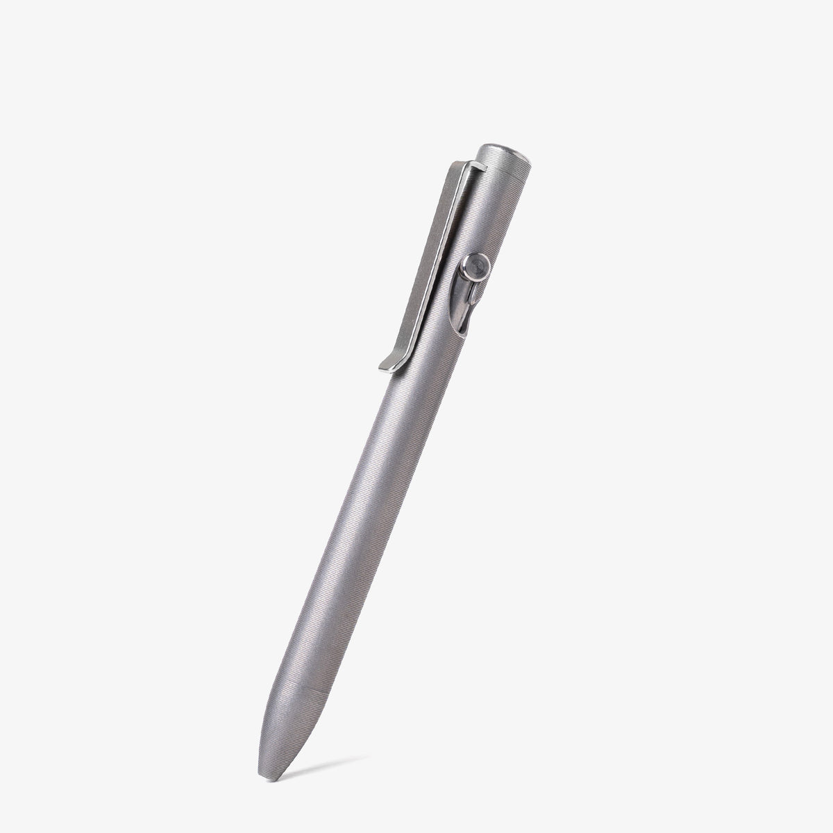 Stonewashed Titanium Bolt Action Pen – Tactile Turn