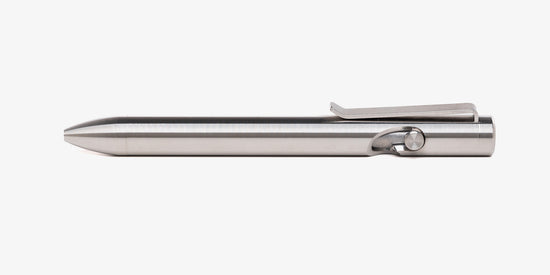 Thick Titanium Bolt Action Pen – Tactile Turn