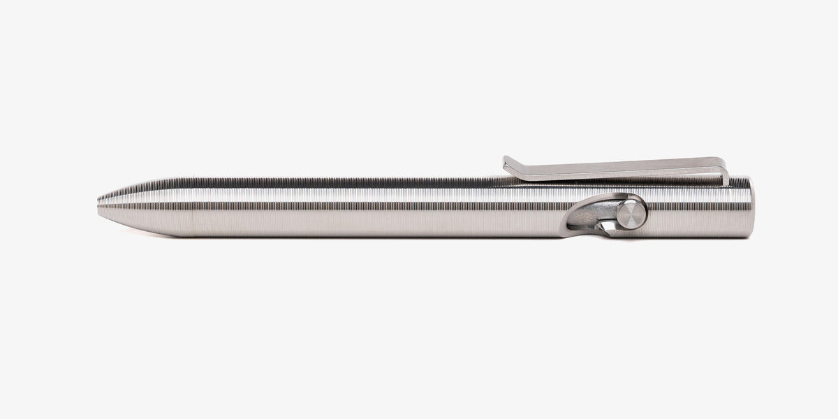 Thick Titanium Bolt Action Pen – Tactile Turn
