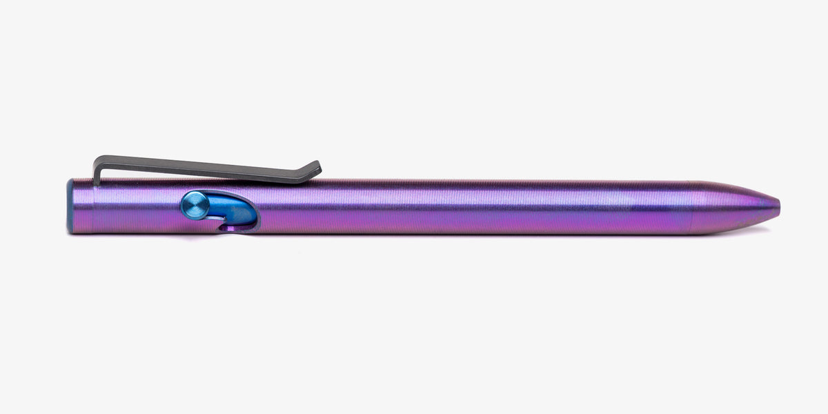 Lefty Dual Tone Ano Bolt Action Pen – Tactile Turn