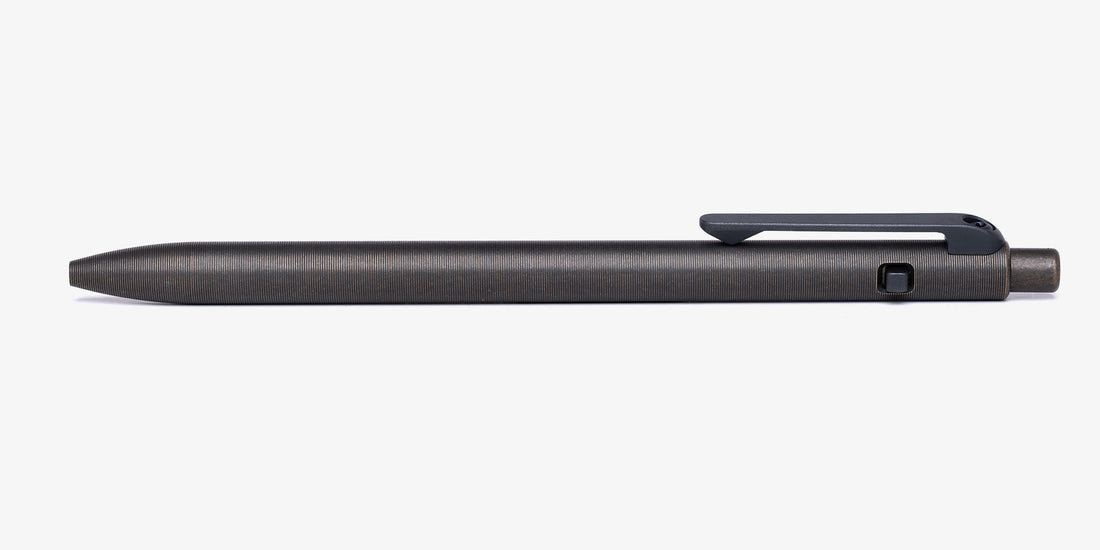 Forced Patina Slim Side Click Pens – Tactile Turn