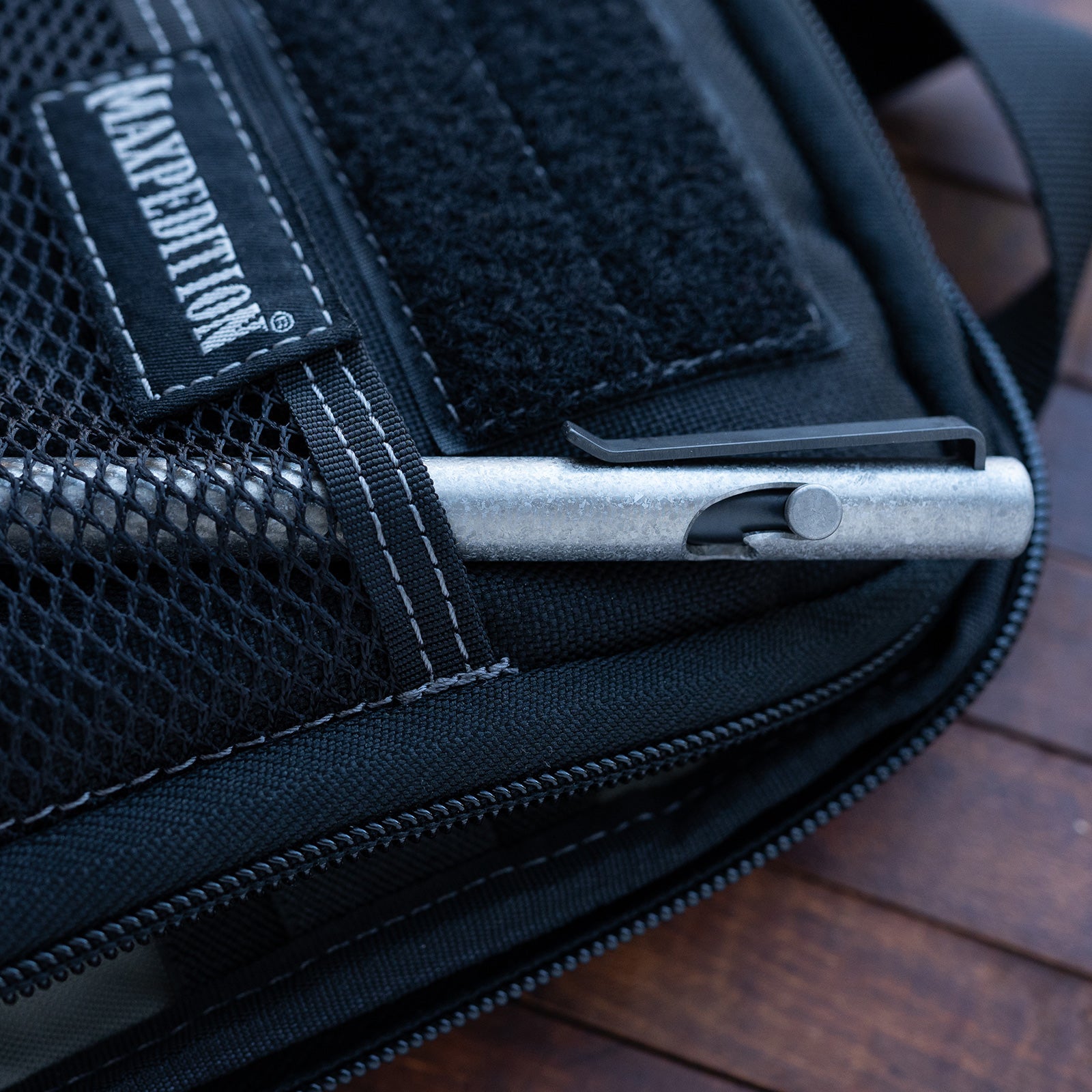 Crystallized Titanium Bolt Action Pen – Tactile Turn