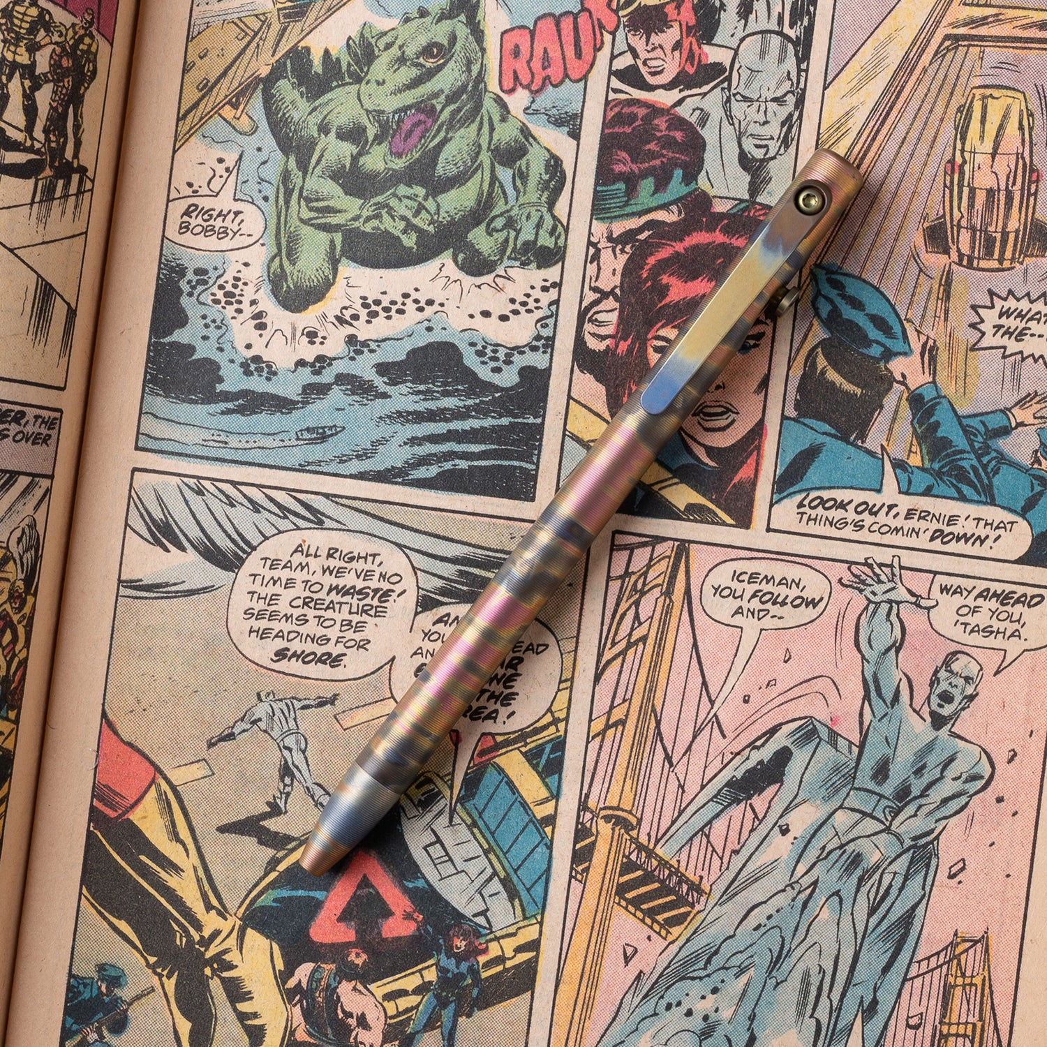 Scumbling Slim Bolt Action Pen – Tactile Turn