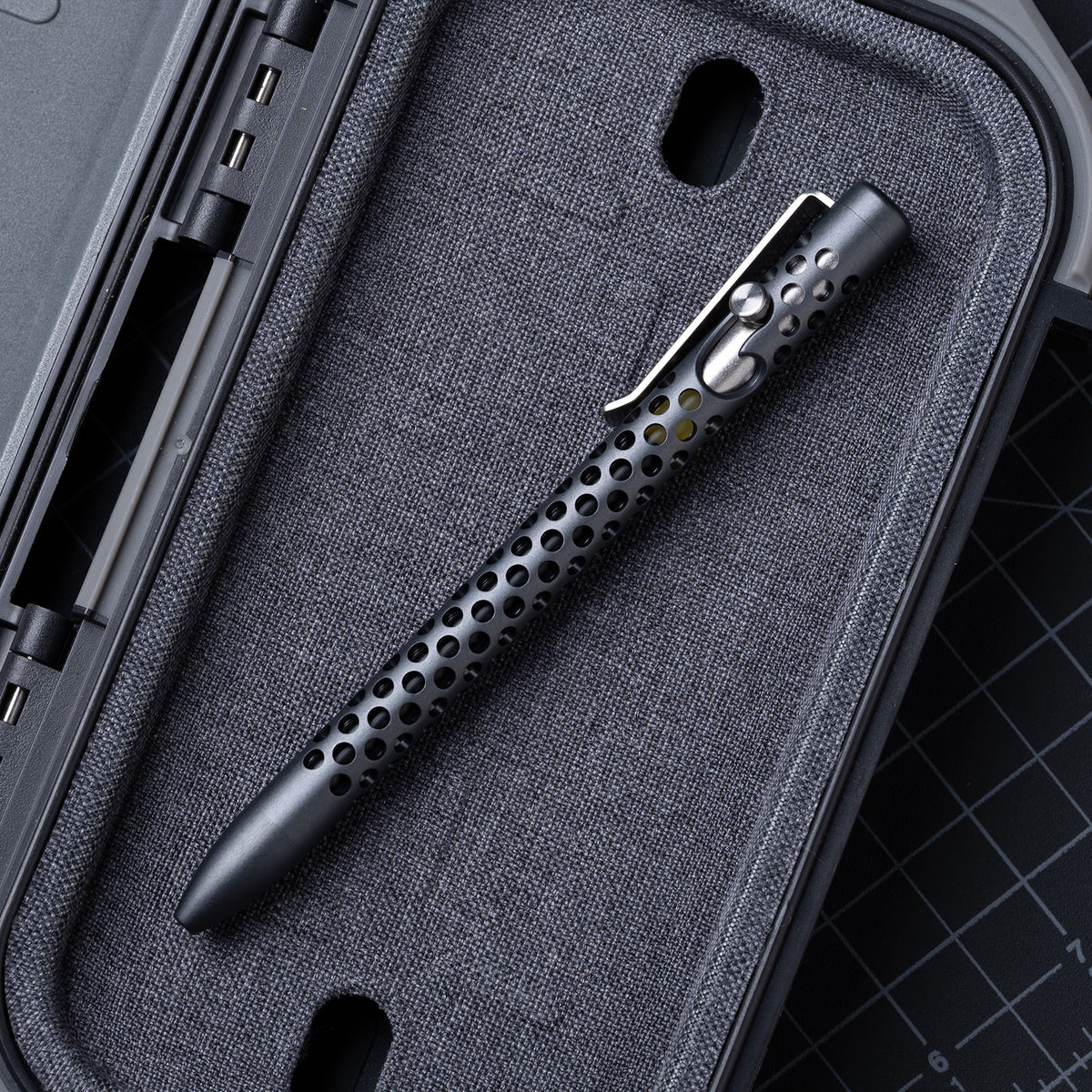 Skeletonized Aluminum Bolt Action Pen – Tactile Turn