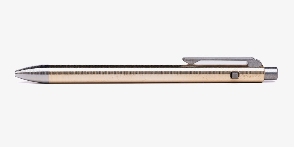 Mixed Material Side Click Pens – Tactile Turn