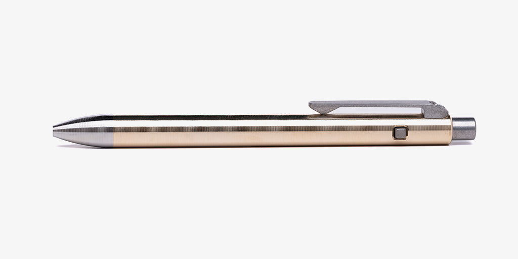Mixed Material Side Click Pens – Tactile Turn